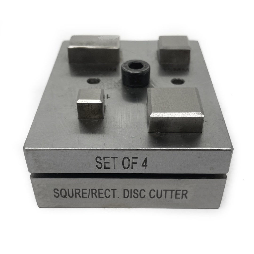 Square Rectangle Disc Cutter Jewellery Forming Metal Cutting Tool Set ...