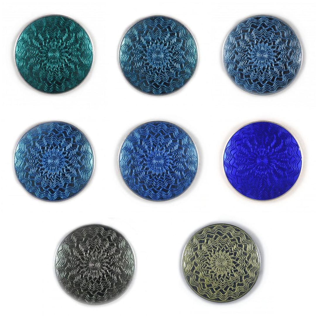 Transparent Enamel Powders Blue Grey for Gold Silver Copper Jewellery ...