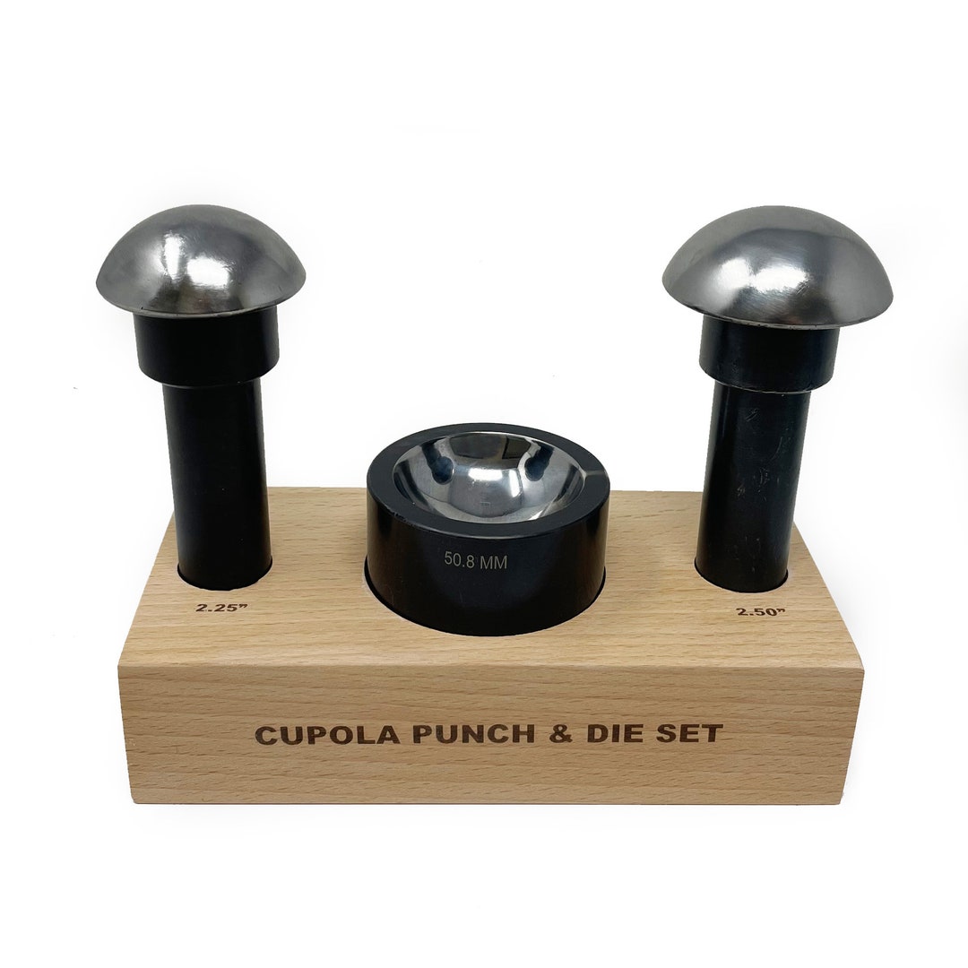 Cupola Doming Dapping Shaping Jewellery Making Tool 50mm 57mm Punches ...