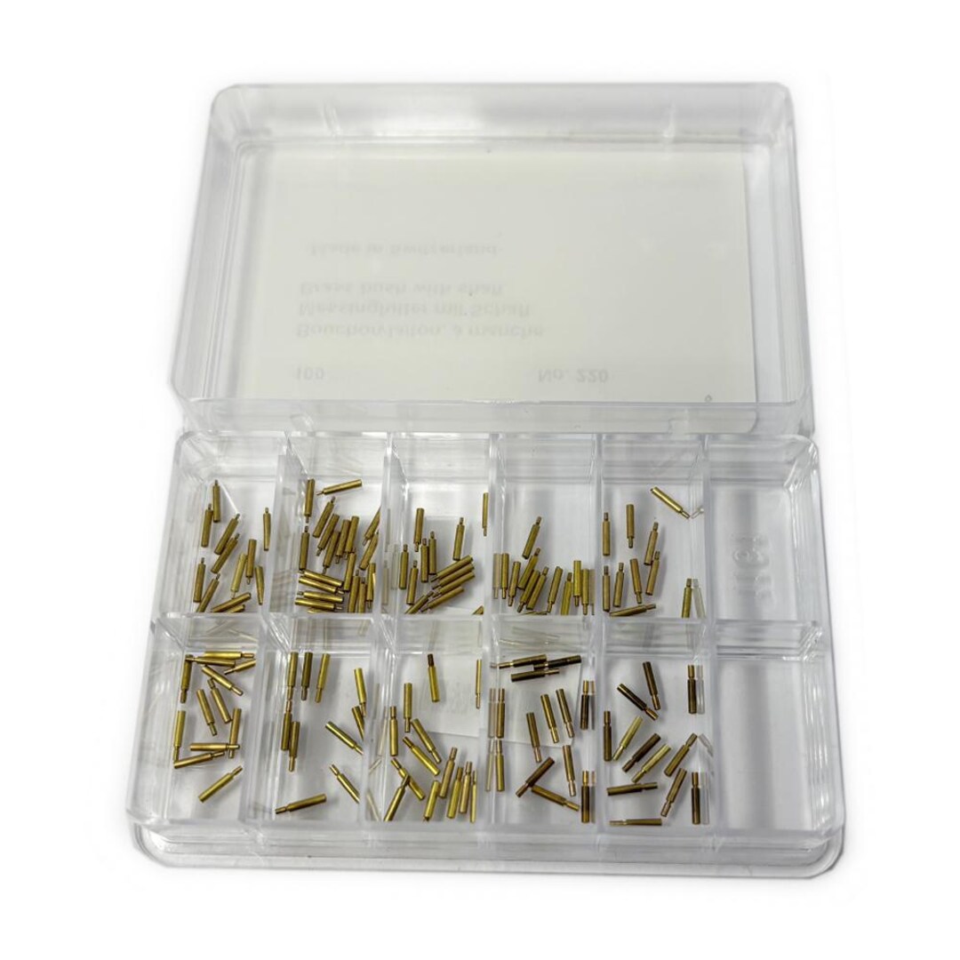 Clock Bushes for French Clocks Box Set Brass Small 100pcs Ø 0.12 - 0.30 Mm Parts Clock Repair ...