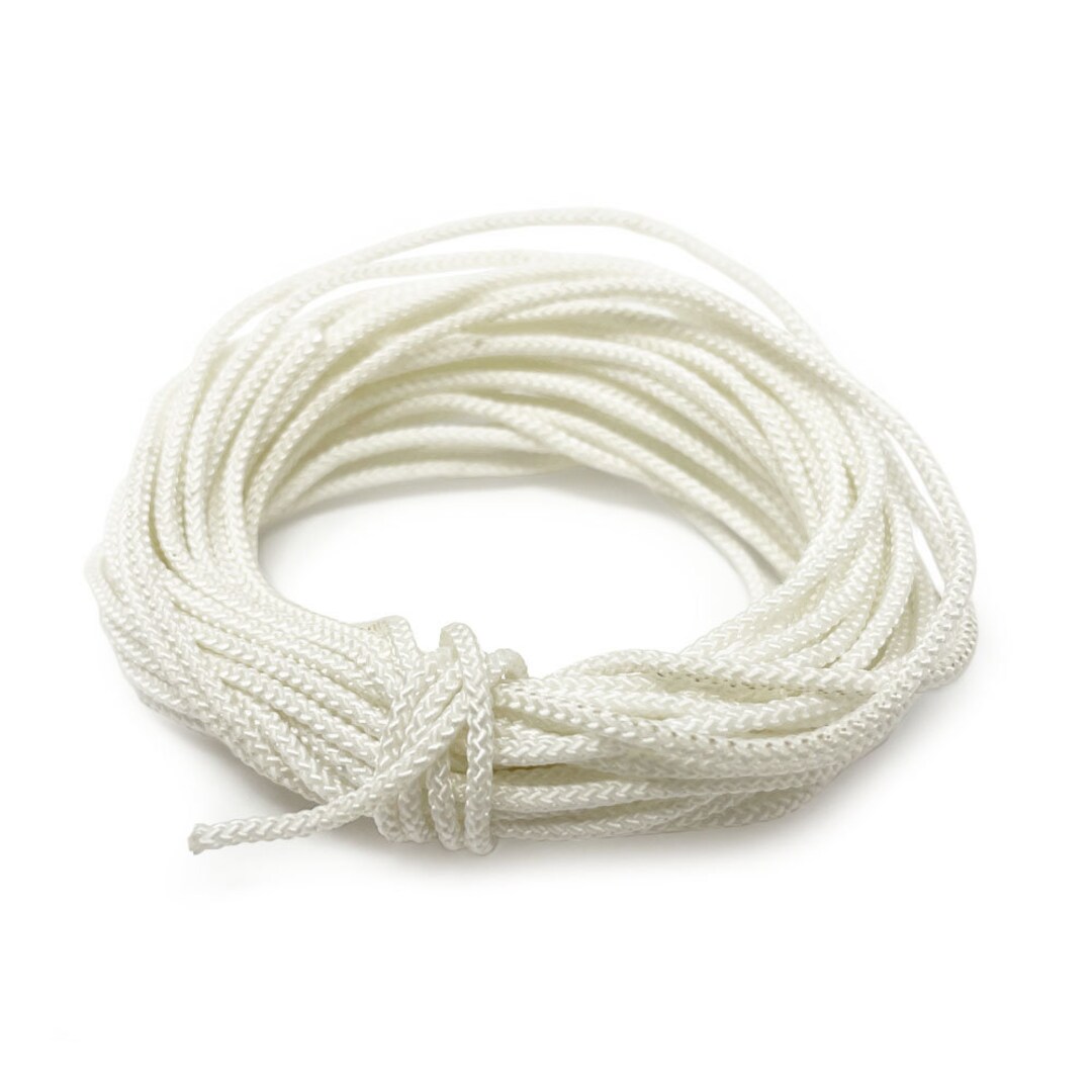 2mm Clock Cord Natural Woven 21ft (6.4 Metres) Comtoise & Morbier ...