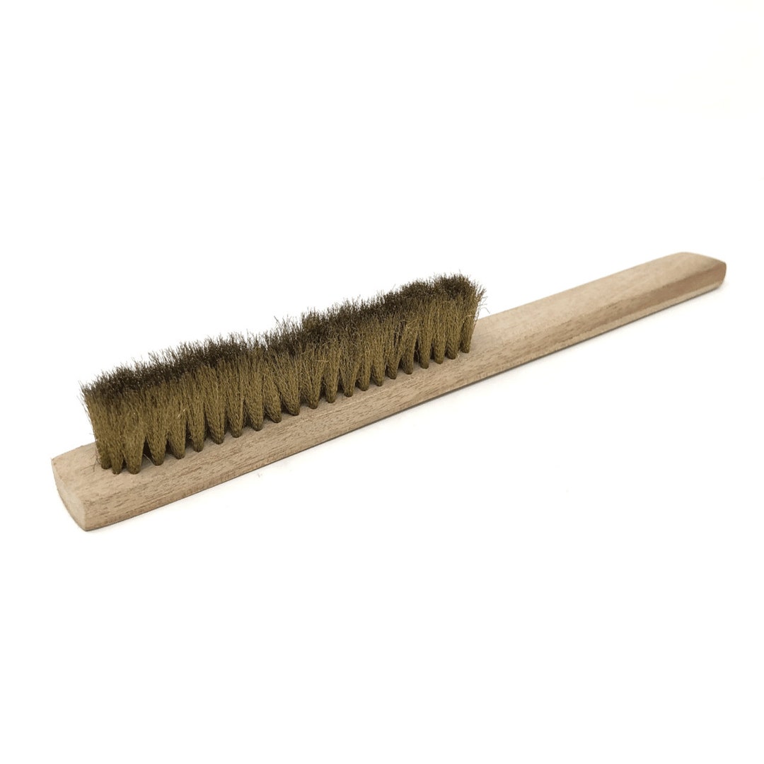 Jeweller's Brash Wire Brush 5 Rows Bristles Soldering Polishing Brushed ...