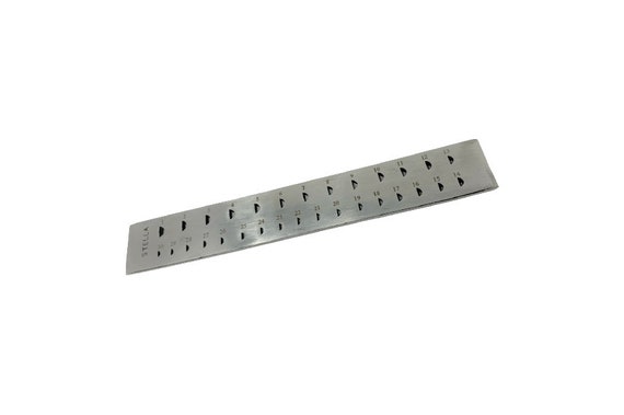 Jewellers Half Round Semi Circle 30 Hole Drawplate Wire - Etsy