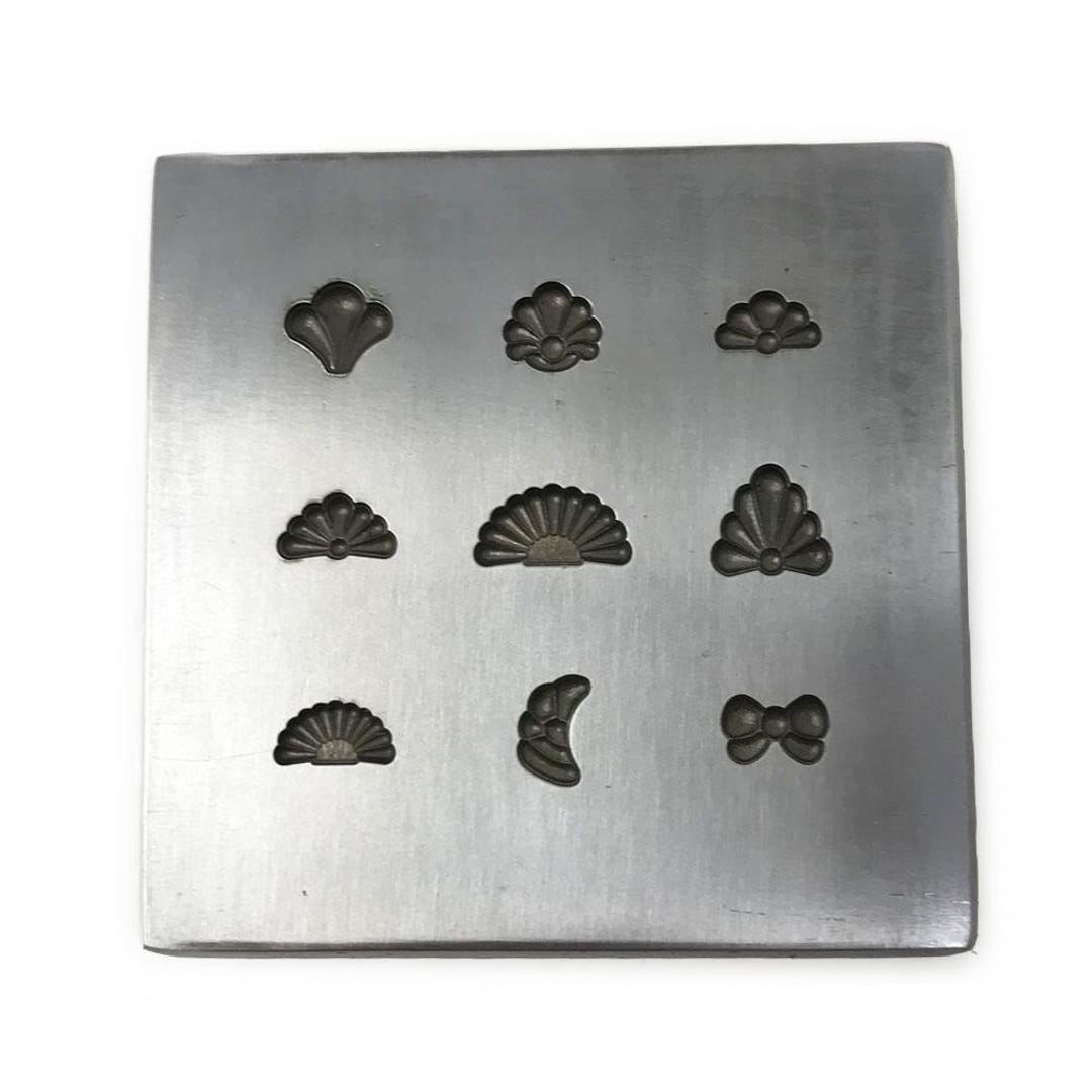 Jeweller's Shot Plate Design Impression Die Block Metal Shaping Steel 9 ...