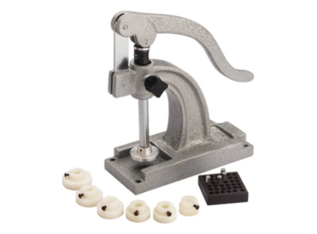 Watch Glass & Back Fitting Jig With 3 Nylon Dies Watchmaker Tool Safe ...