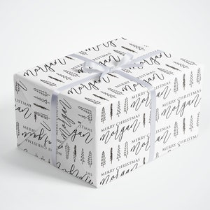 Personalized Gift Wrap 30"x60" - Etsy