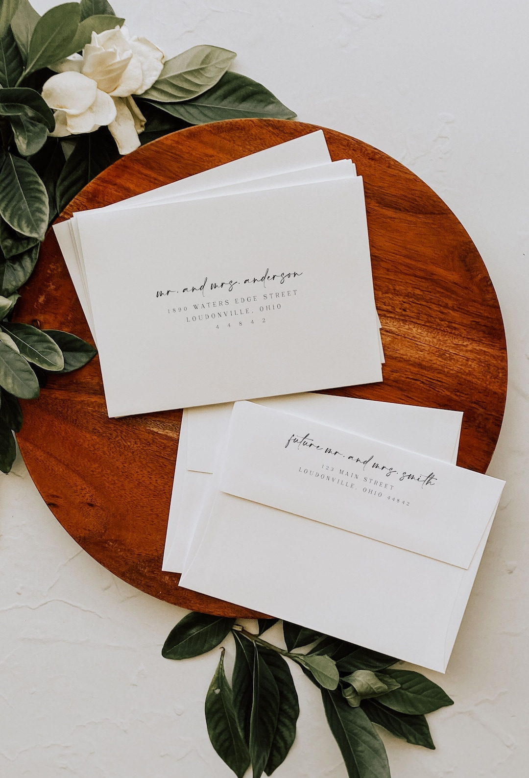 Wedding Envelope Addressing Service: Custom Printing, 24 Styles - Etsy