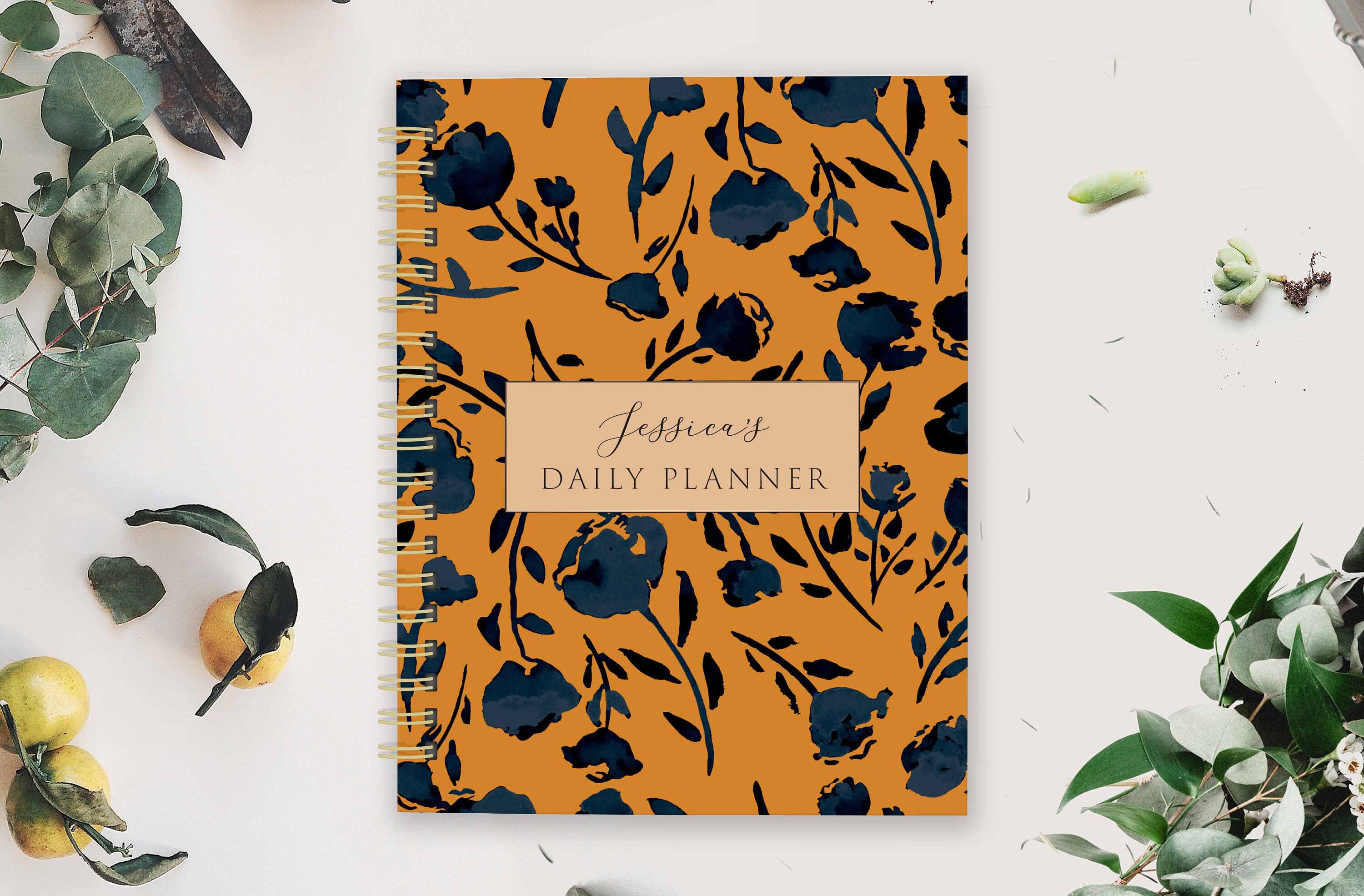 Personalized Daily Planner 6 Months - Etsy