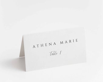 Table Tent Name Card | Etsy