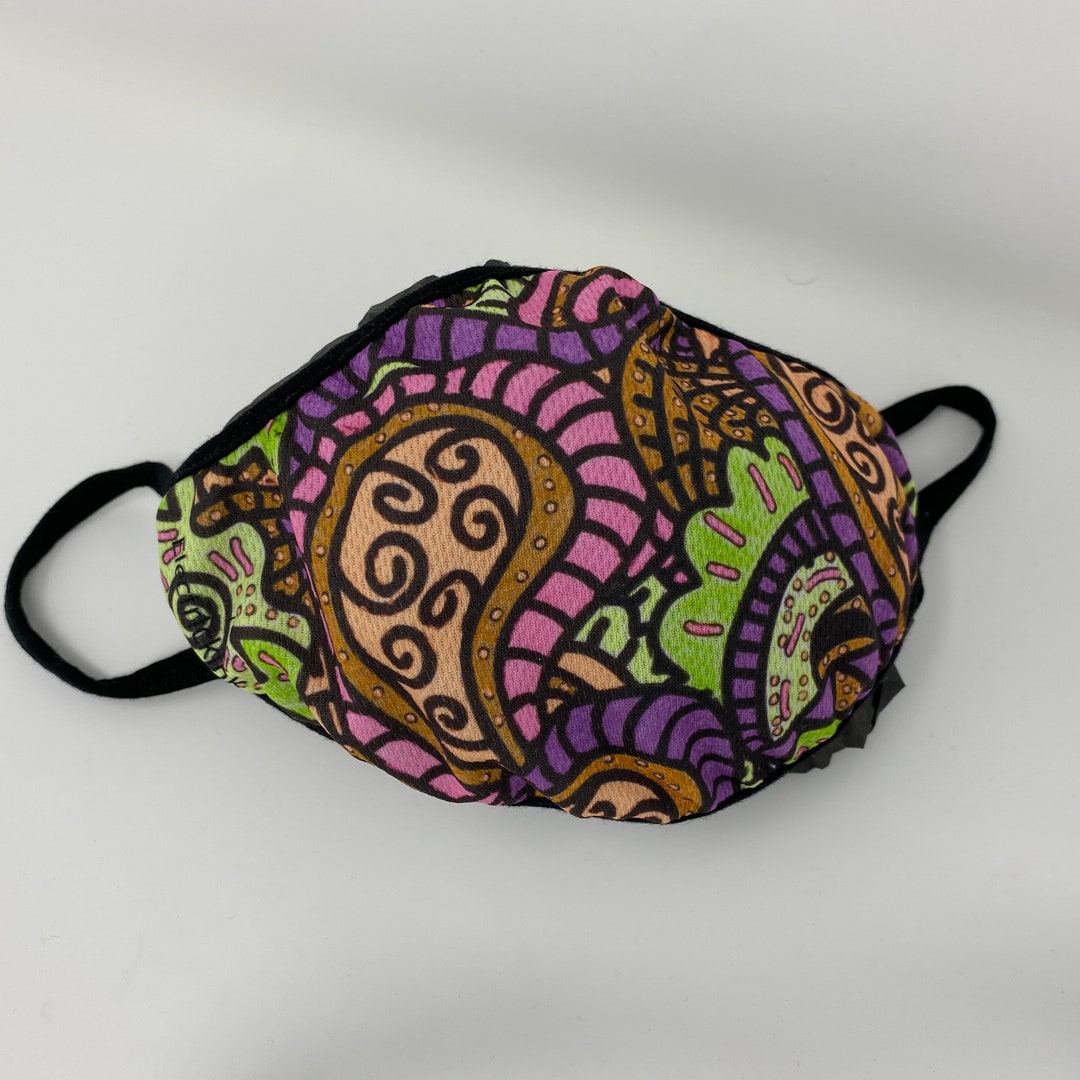 Face Mask, Fashionable Graffiti Design, Washable Face Mask Accessory ...