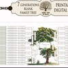 10 Generation Family Tree Template, a Timeless Piece That Transcends ...