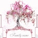 Family Tree Template 5 Generations Violet Family Tree Wall Art, Family ...