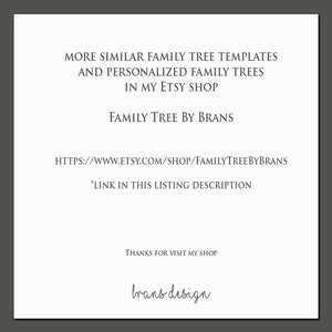 Beautiful Royal Large Family Tree Gold Digital Art Ancestors and ...