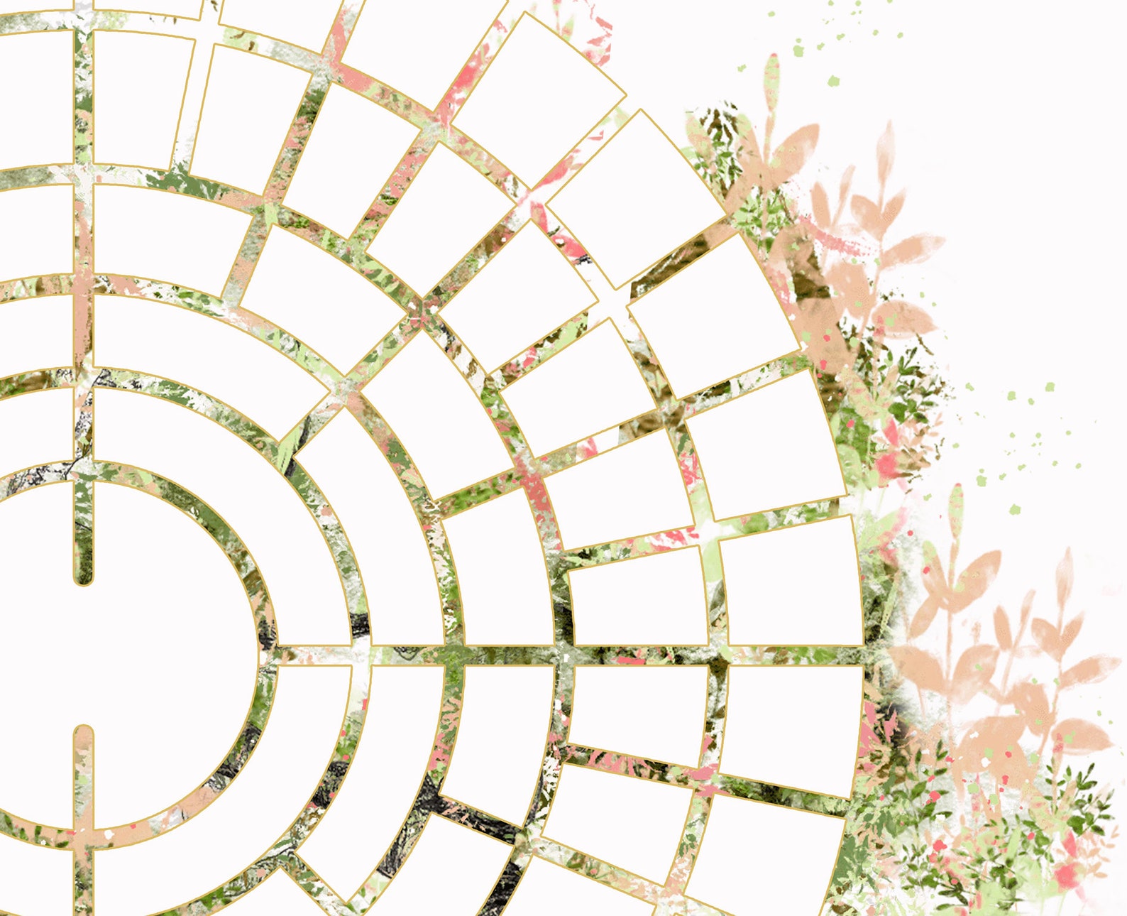 Fillable Family Tree Round Chart. Add the Names and Update | Etsy