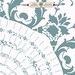 Blue Ornament Art, Family Tree Blank Template 8 Generations. Genealogy ...