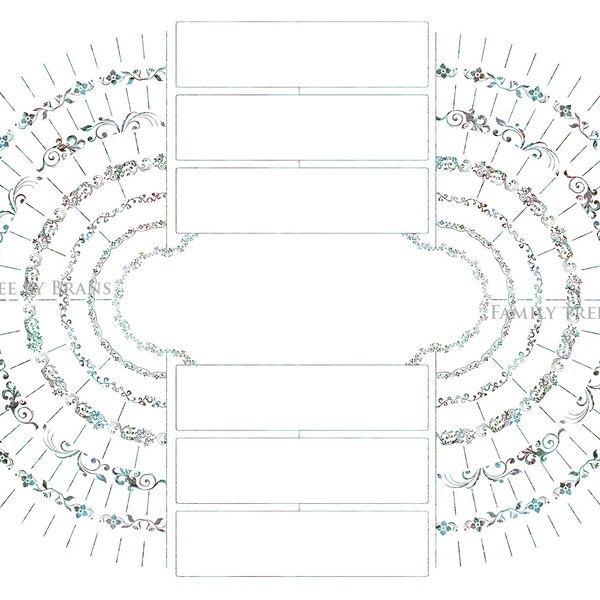 Printable Descendant Family Tree - Etsy