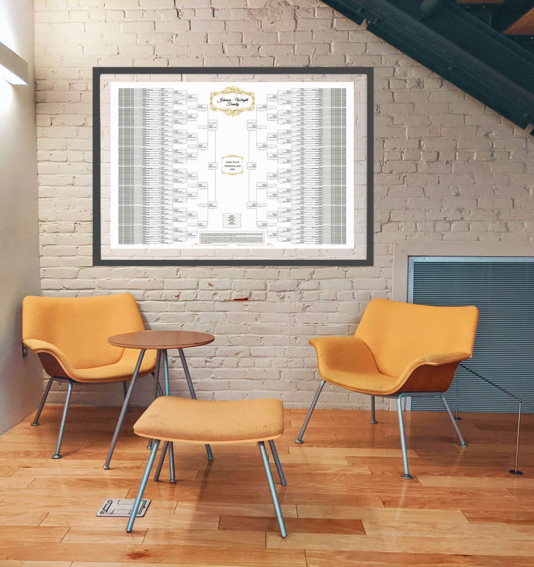 10 Generations Family Tree Printable Instant Download. Royal - Etsy