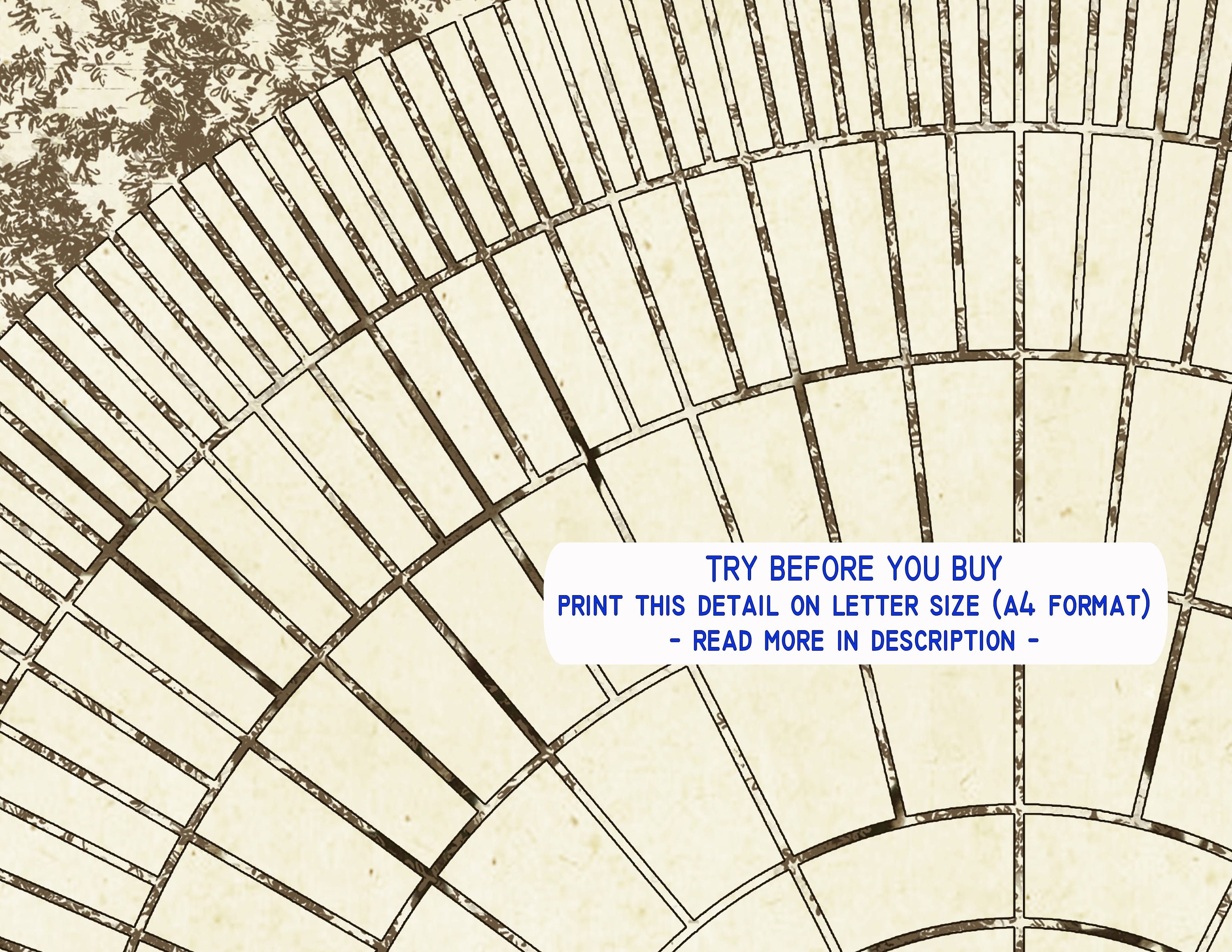 Family Tree Fan Chart 8 Generation Blank PDF Family Tree - Etsy