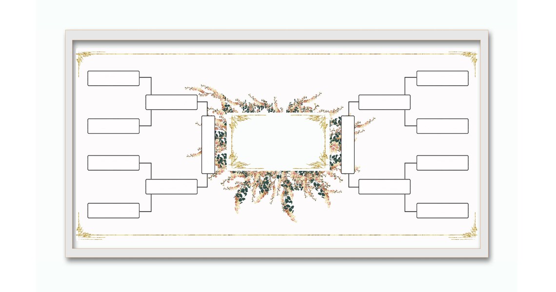 Large Family Tree Chart Editable 6 Generations Royal Gold JPG - Etsy