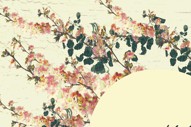 Flower Heart Personalized Family Tree Print Gift for - Etsy