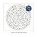 Blue Brown Grey Ancestry Family Tree Template Chart 8 Generations 30x30 ...