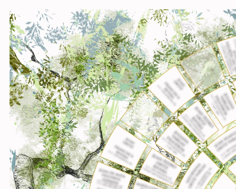 Personalized Ancestry Family Tree Chart 6 or 7 Generations - Etsy