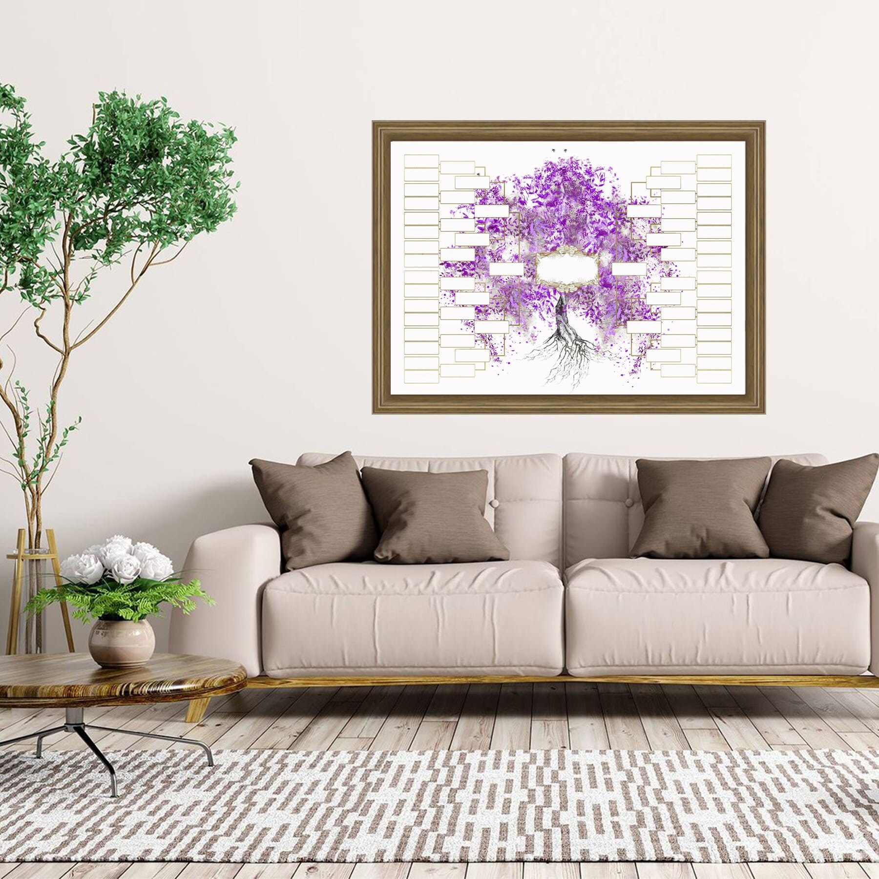 Family Tree Fillable Template. Ancestor Family Tree 5 - Etsy