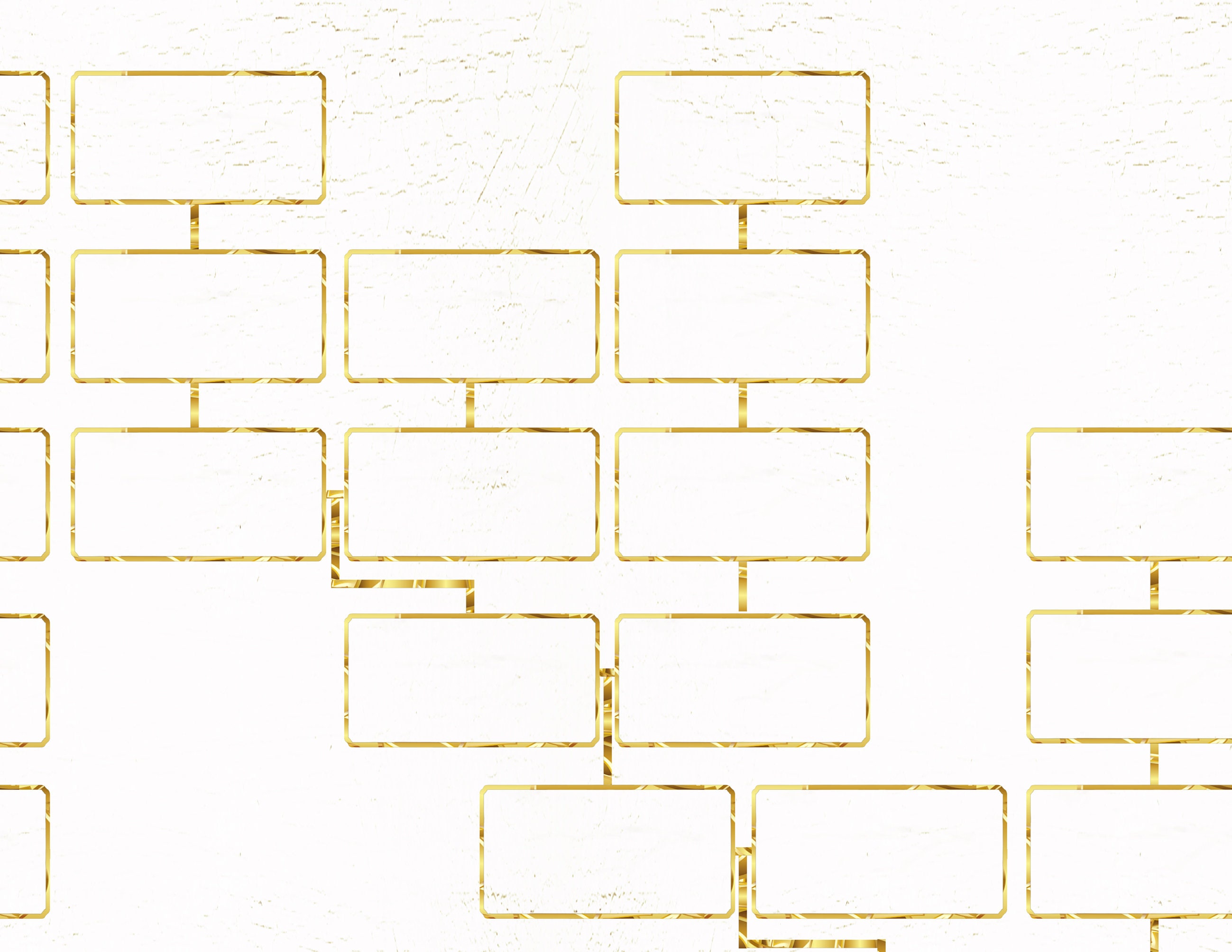 Royal Gold Large Ancestry Genealogy Family Tree Home Wall | Etsy