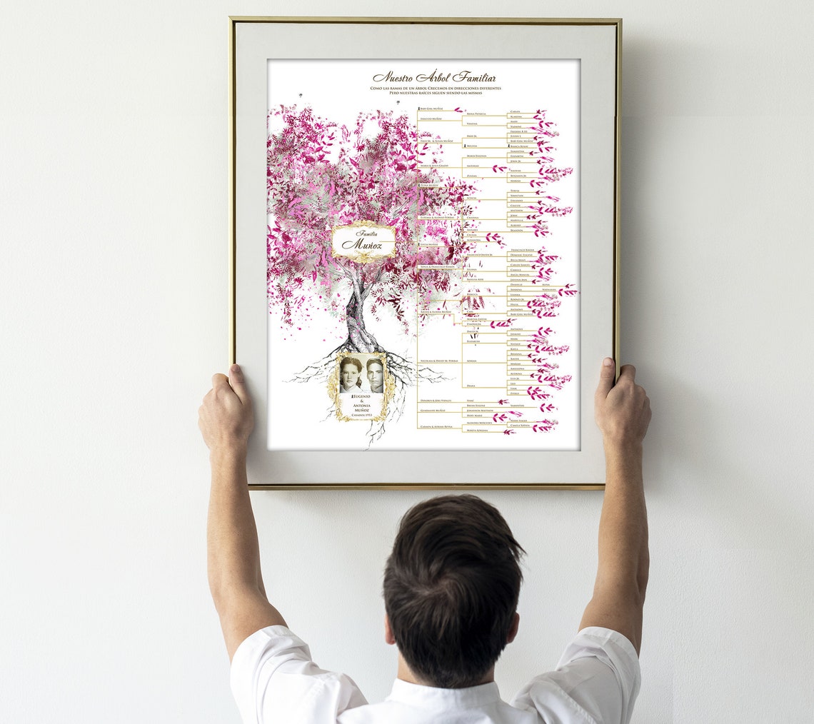 Top Quality Family Tree. A Professional Family Tree That Will - Etsy