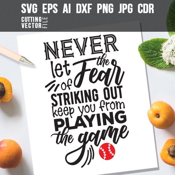 Never Let the Fear - Etsy