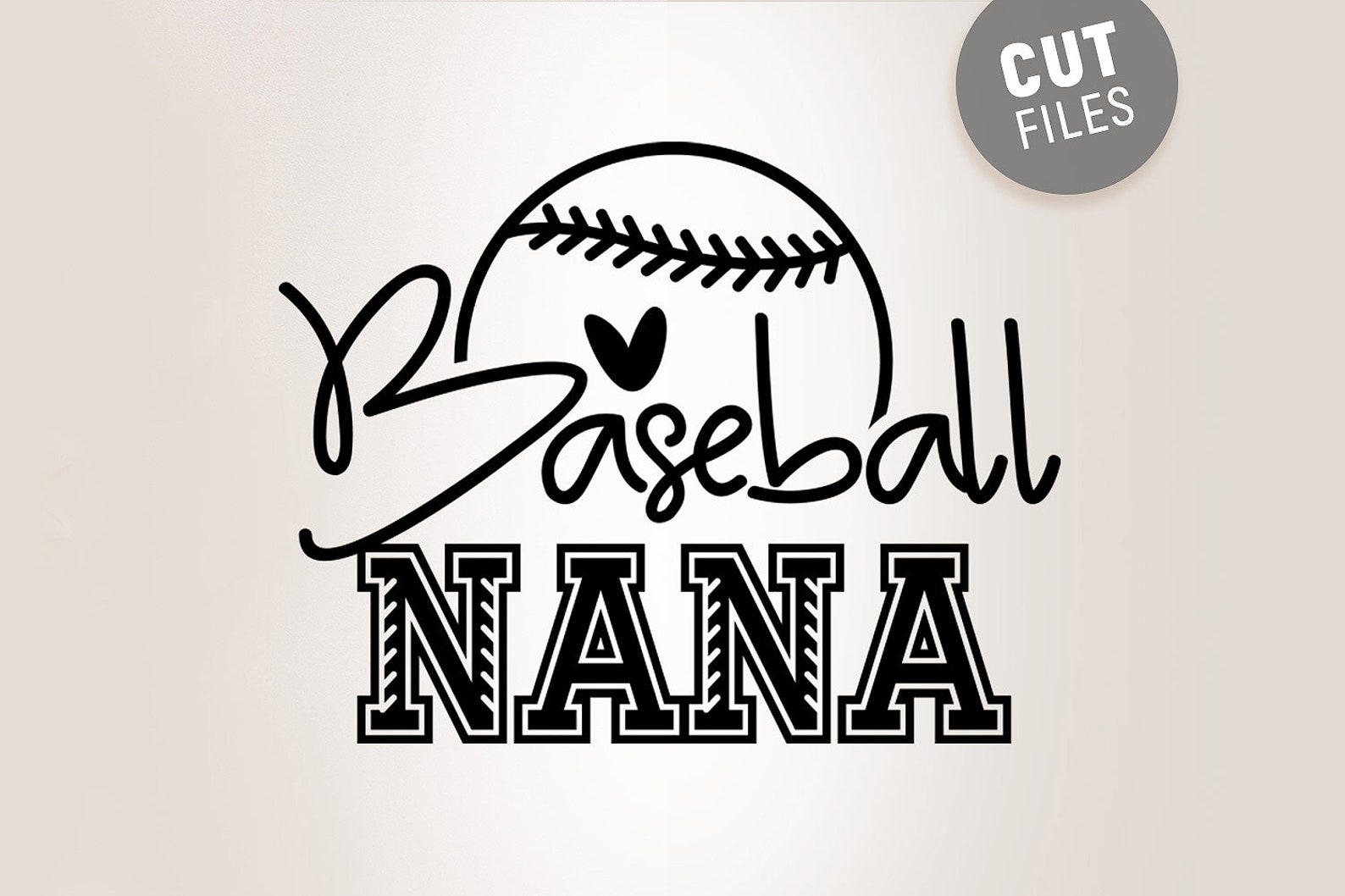 Baseball Nana Svg Baseball Fan Svg Baseball Shirt Design - Etsy