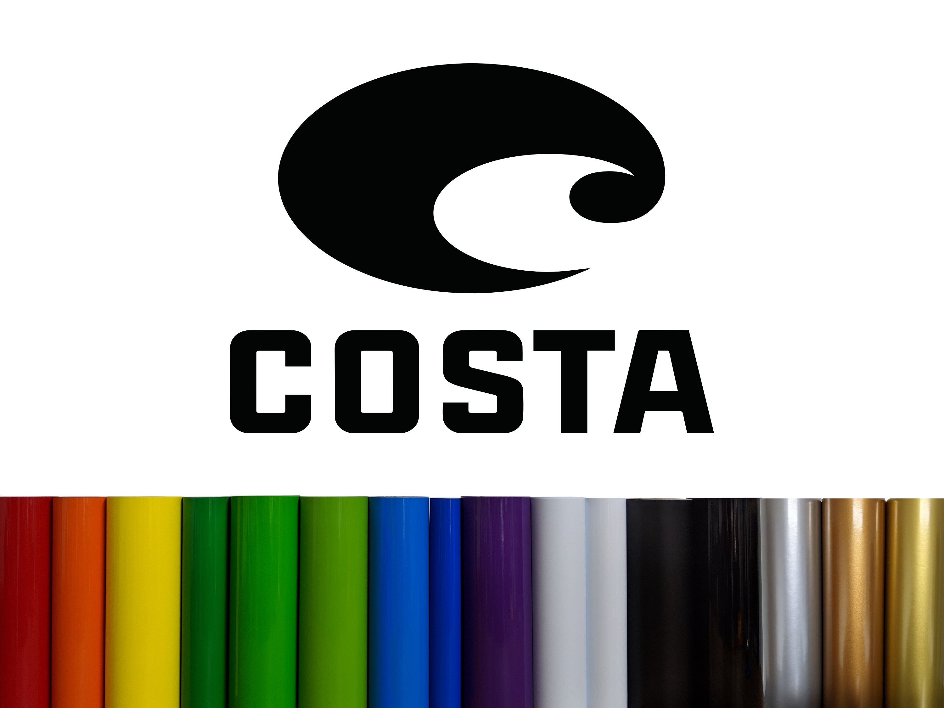 Costa Vinyl Decal Sticker - Etsy