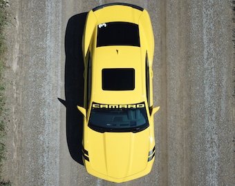 New Decal Sticker Windshield Banner Chevy Camaro Fifty SS - Etsy
