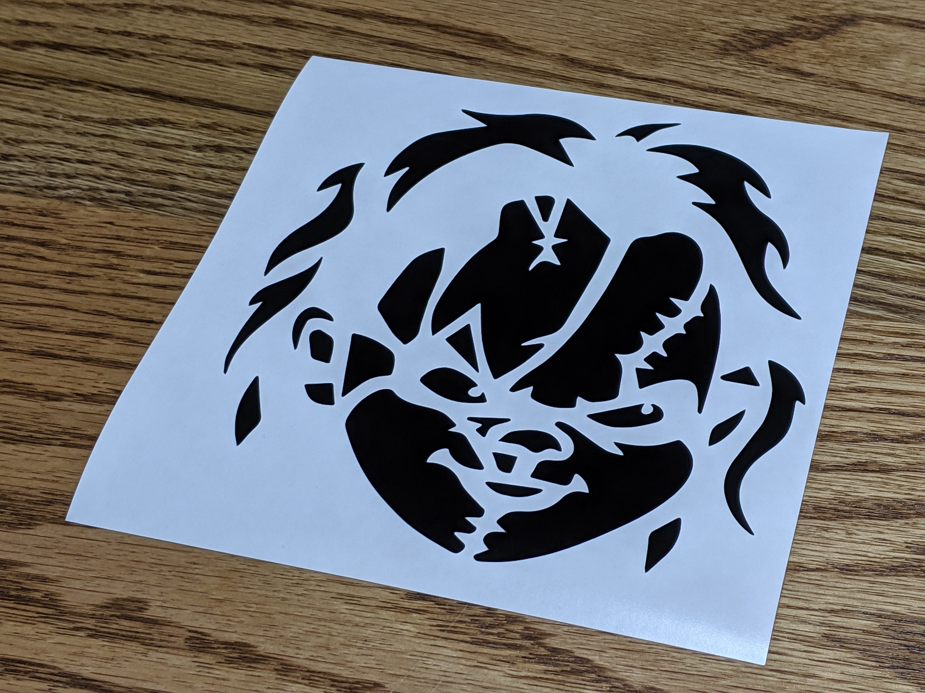 Chucky Vinyl Decal Sticker | Etsy