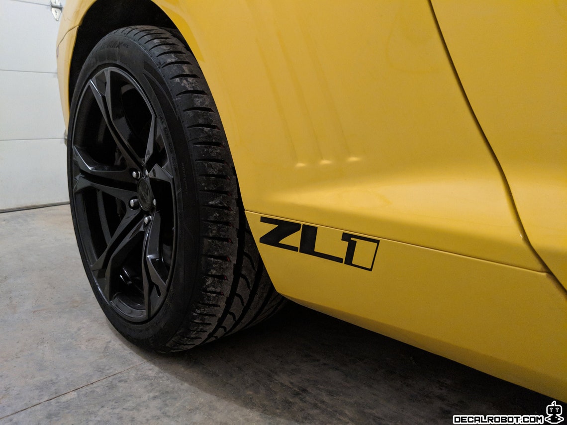 Camaro SS / RS / ZL1 Pair Vinyl Decal Sticker | Etsy