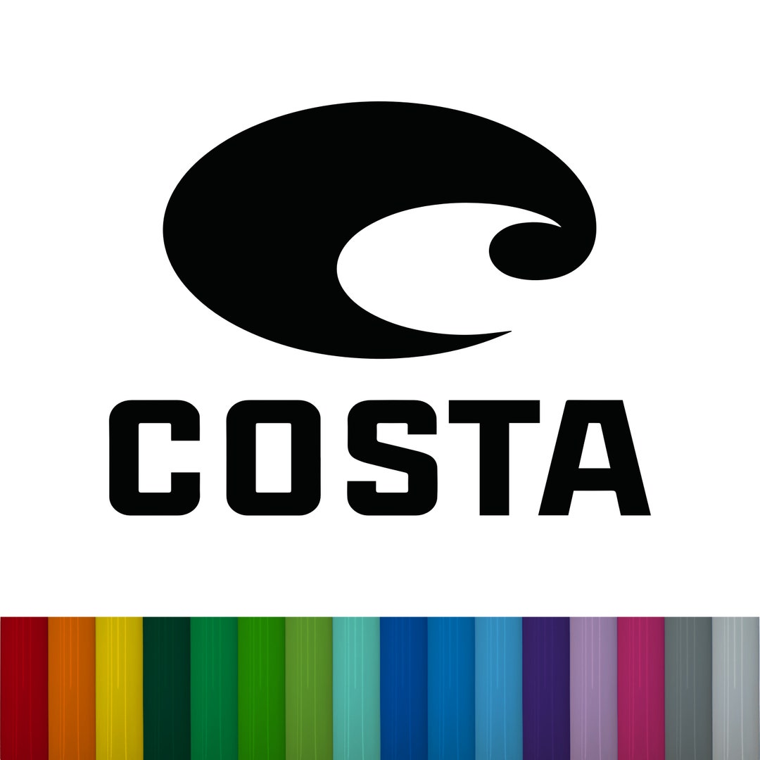 Costa Vinyl Decal Sticker - Etsy
