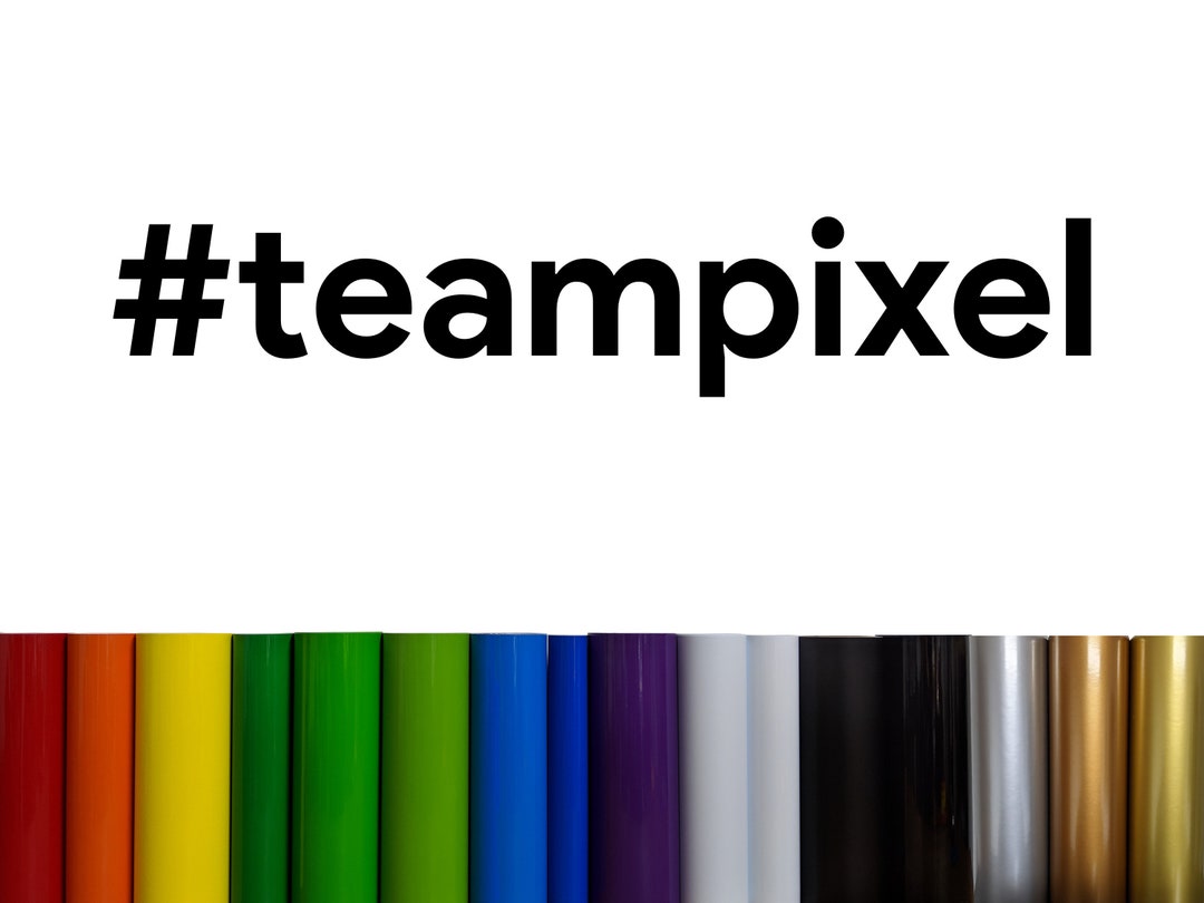 Hashtag Team Pixel teampixel Vinyl Decal Sticker - Etsy