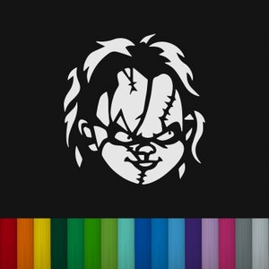 Chucky Vinyl Decal Sticker - Etsy