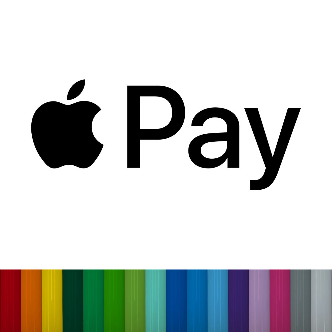 Apple Pay Vinyl Decal Sticker - Etsy