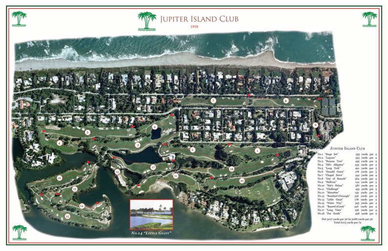 Jupiter Island Club - Etsy