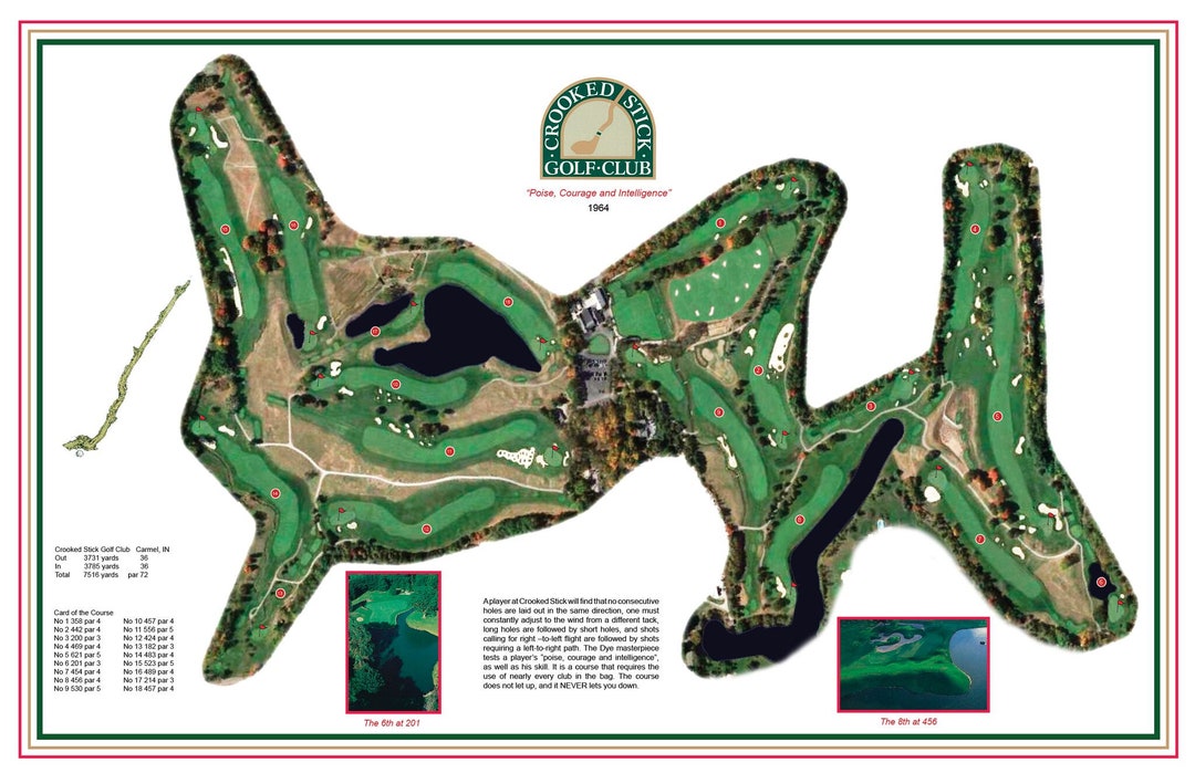 Crooked Stick Golf Club - Etsy