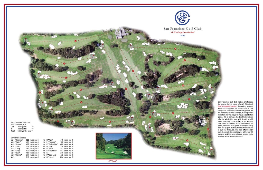 San Francisco Golf Club - Etsy