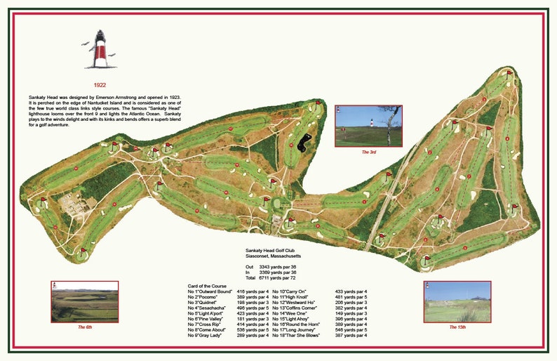 Sankaty Head Golf Club - Etsy
