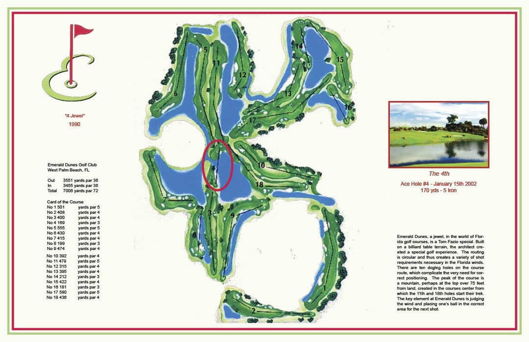 Emerald Dunes Golf Club - Etsy