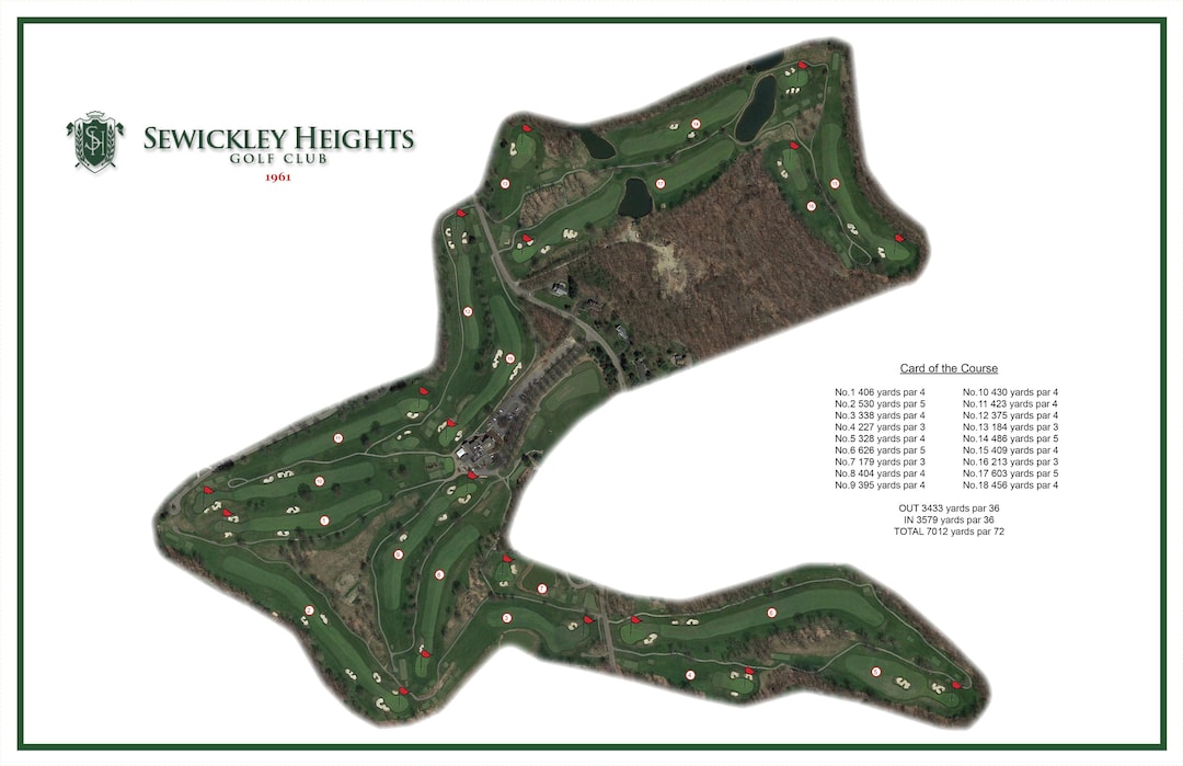 Sewickley Heights Golf Club - Etsy