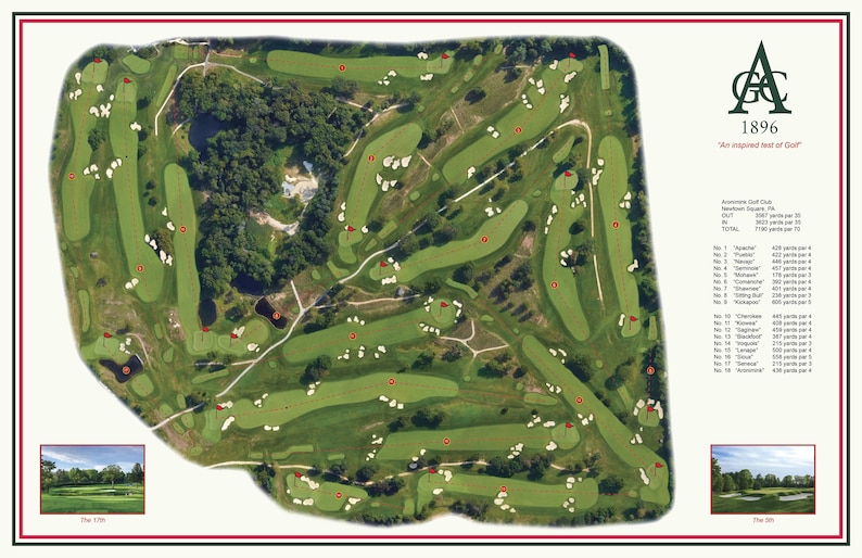 Aronimink Golf Club - Etsy