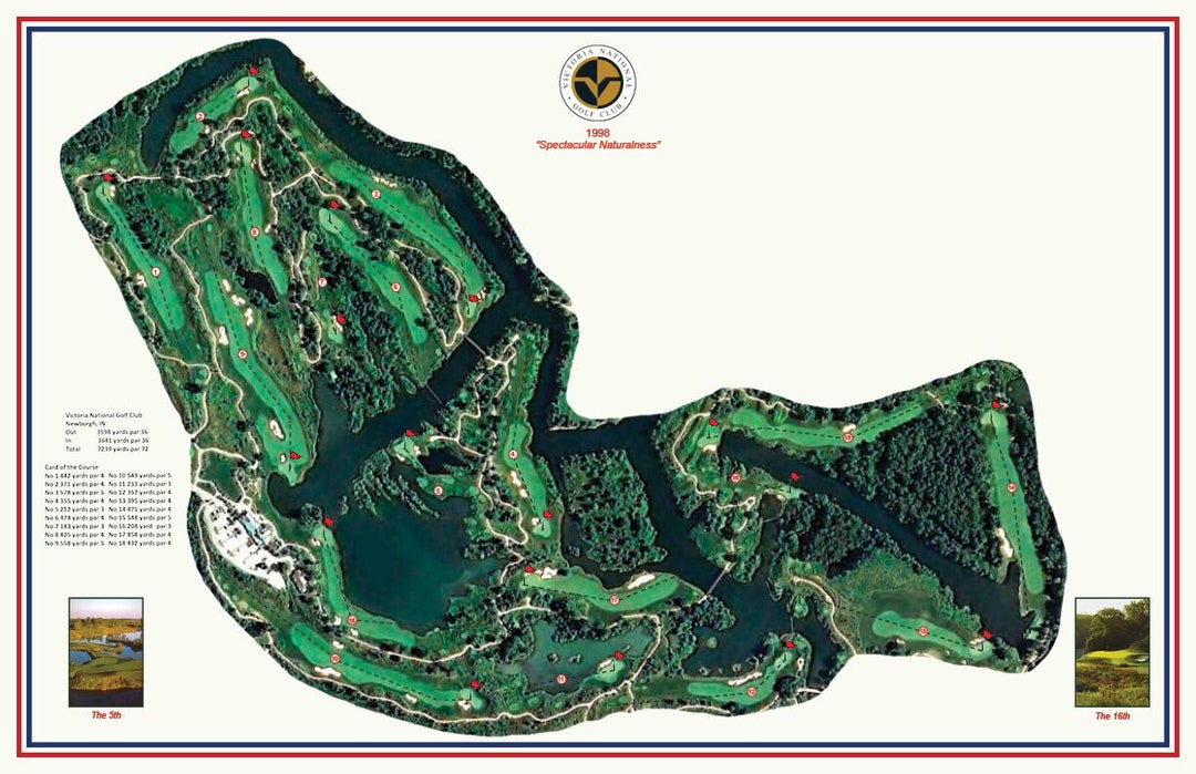 Victoria National Golf Club - Etsy