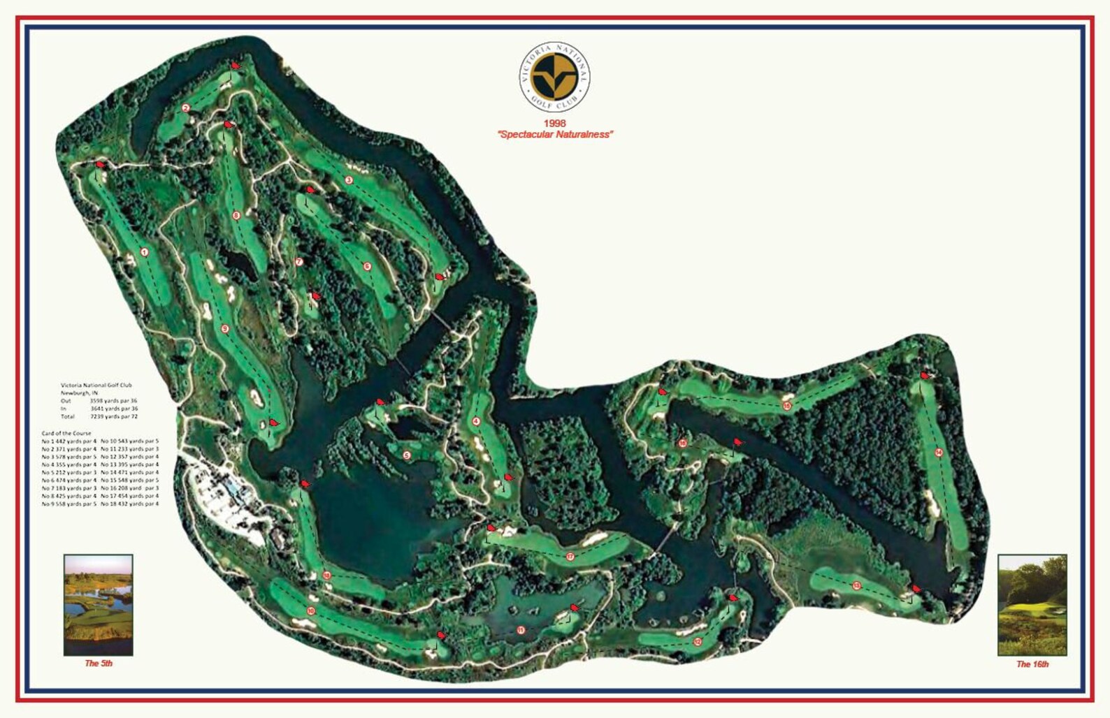 Victoria National Golf Club - Etsy