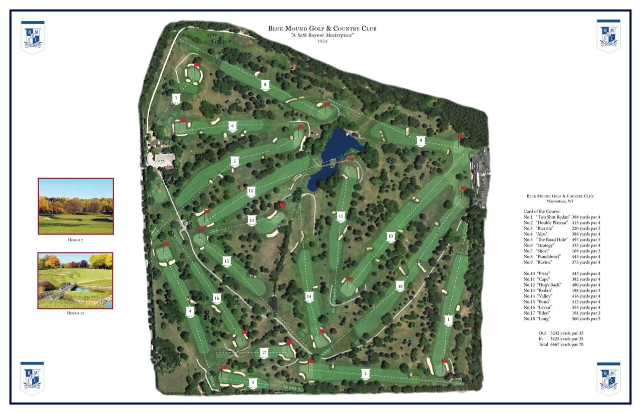 Bluemound Golf and Country Club - Etsy