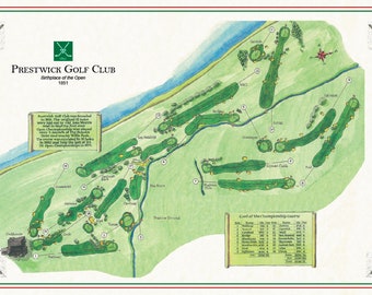Prestwick Golf - Etsy